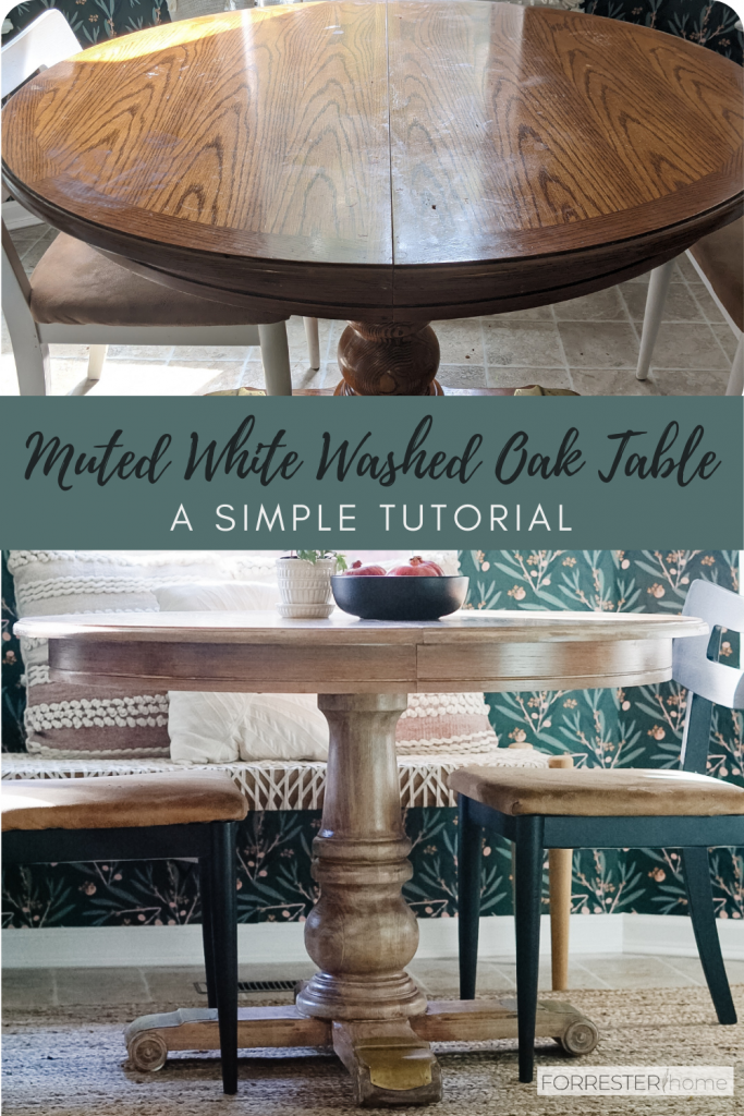 Muted White Washed Pin - Forrester Home